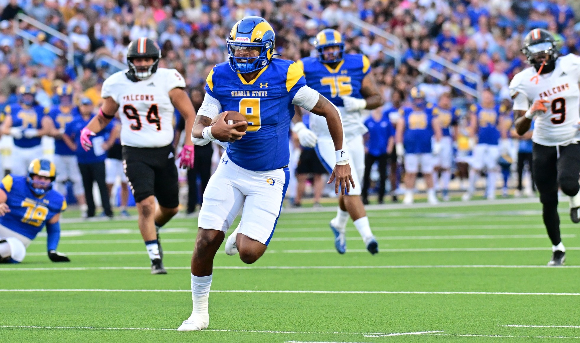No.19 Rams fall to UTPB 28-23 at Home - Angelo State University Athletics