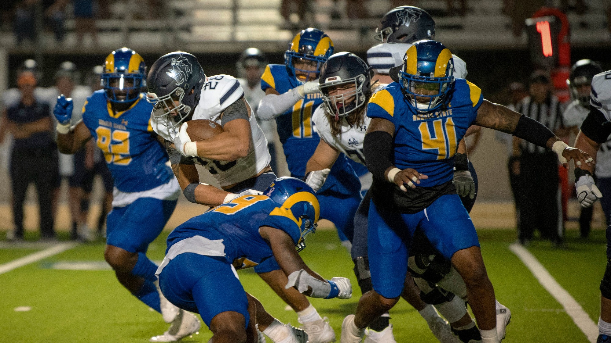 The Rams Down West Texas A&M 27-10 on the Road - Angelo State ...