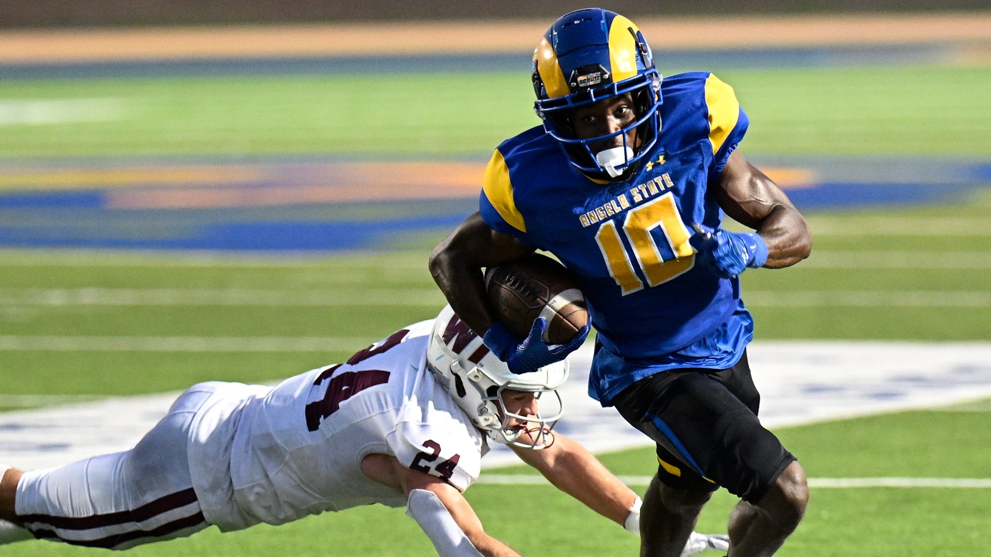 No. 5 Rams Down West Alabama 38-14 to Start the Year - Angelo State ...