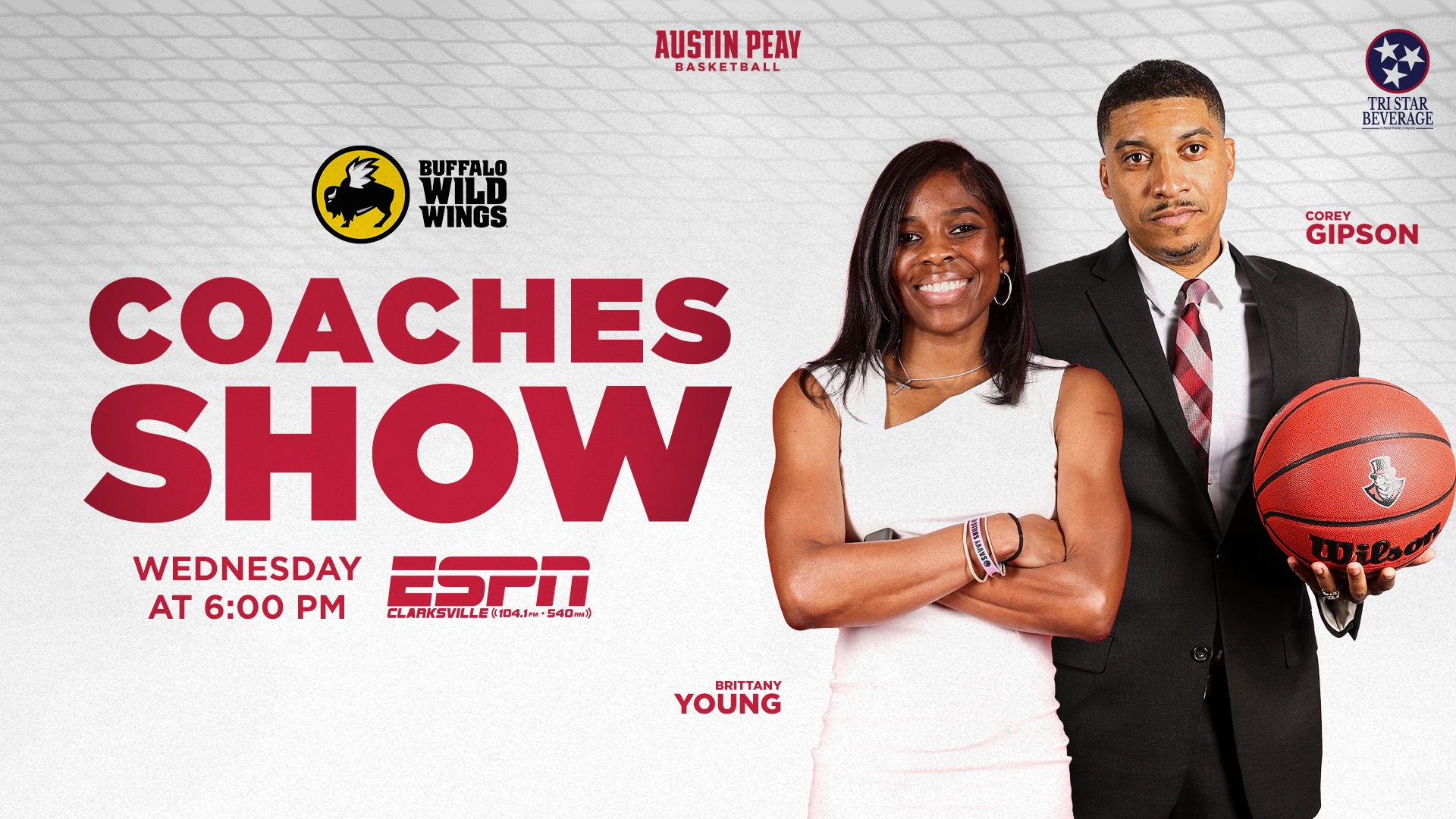 Coaches Show Featuring Young and Gipson, Wednesday - Austin Peay State ...