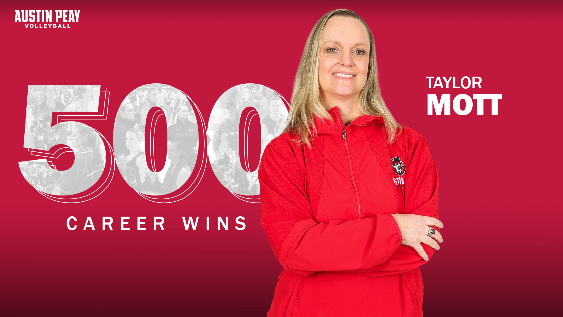 Govs Deliver Mott’s 500th Career Win, Split Friday Matches - Austin Peay State University Athletics