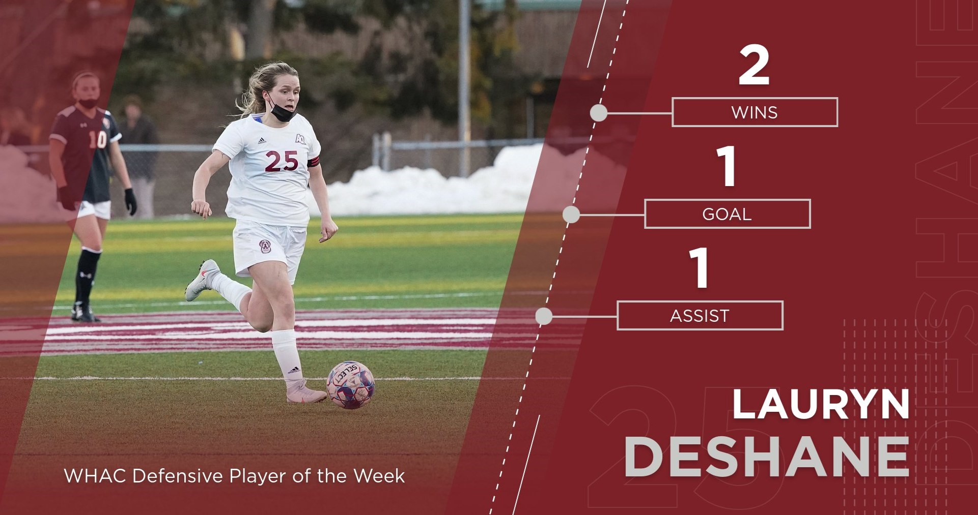 Lauryn Deshane - 2021 - Women's Soccer - Aquinas College