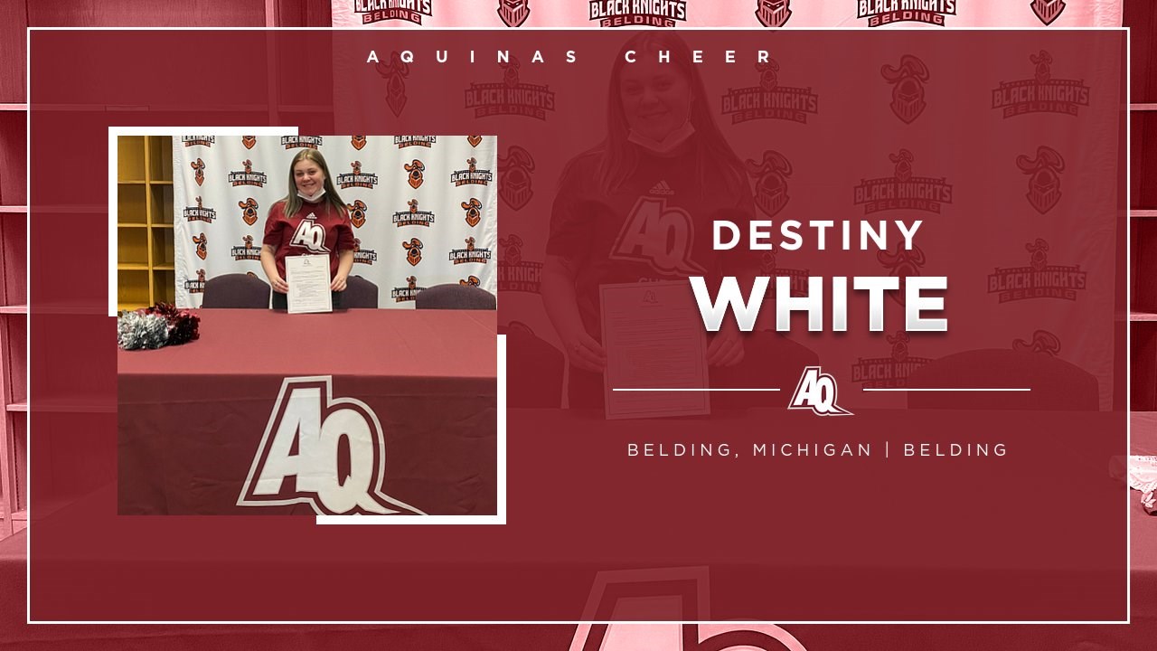 Destiny White Joins Aquinas Cheer Program - Aquinas College