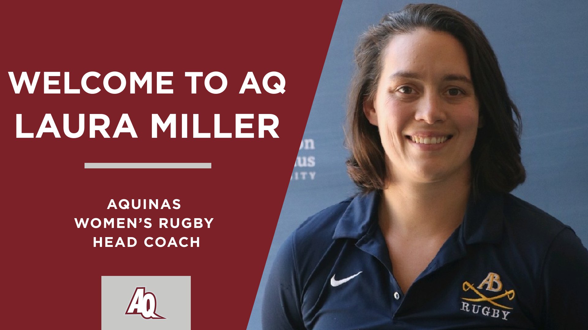 Laura Miller Chosen as Aquinas Women’s Rugby Head Coach - Aquinas College