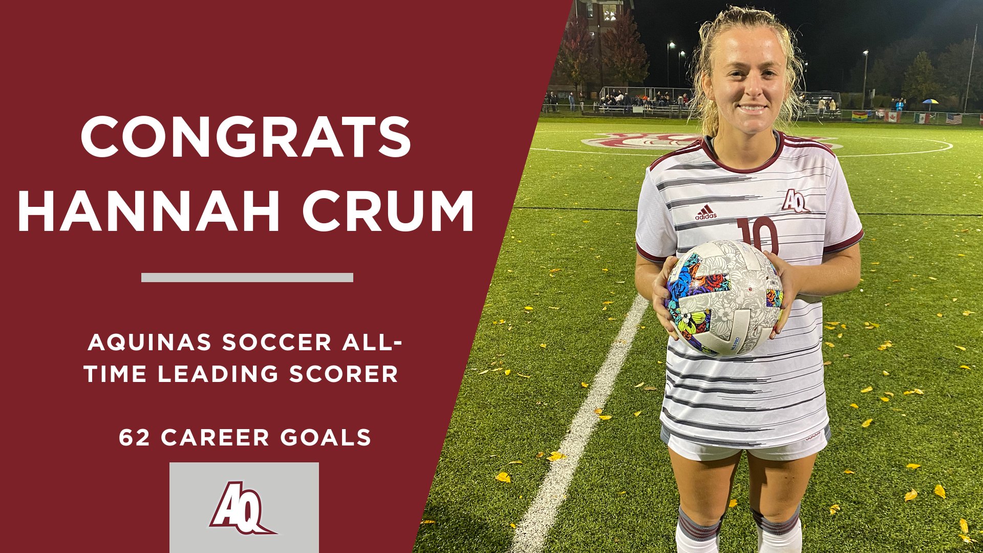 Hannah Crum Breaks AQ Career Goal Record, Saints Blank Cornerstone 4-0 ...