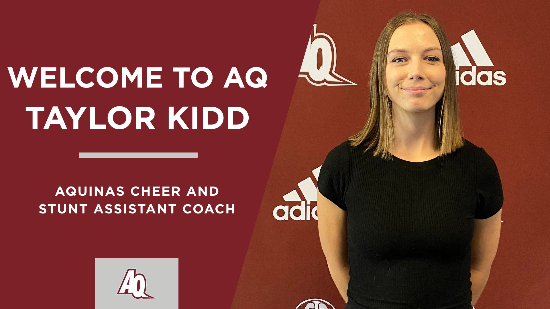 Taylor Kidd Joins AQ Cheer and STUNT Coaching Staff - Aquinas College
