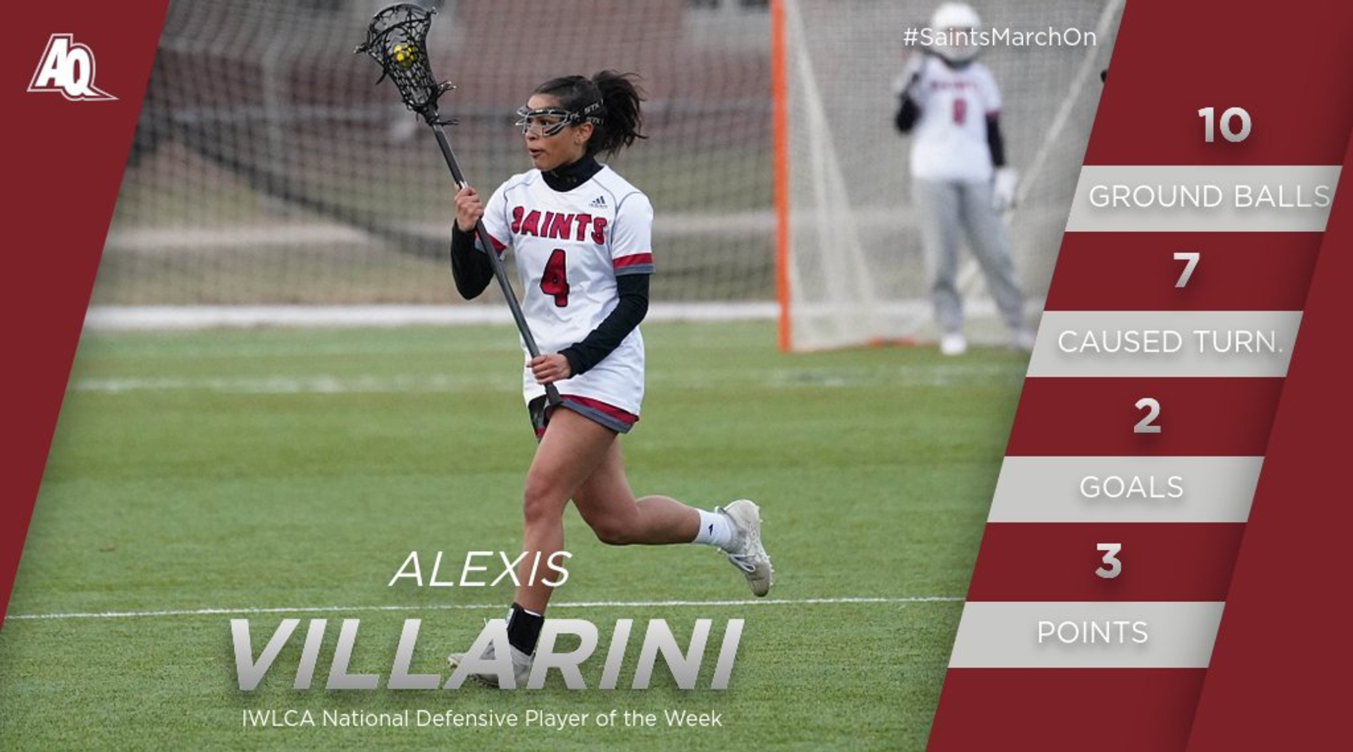 Alexis Villarini - 2024 - Women's Lacrosse - Aquinas College