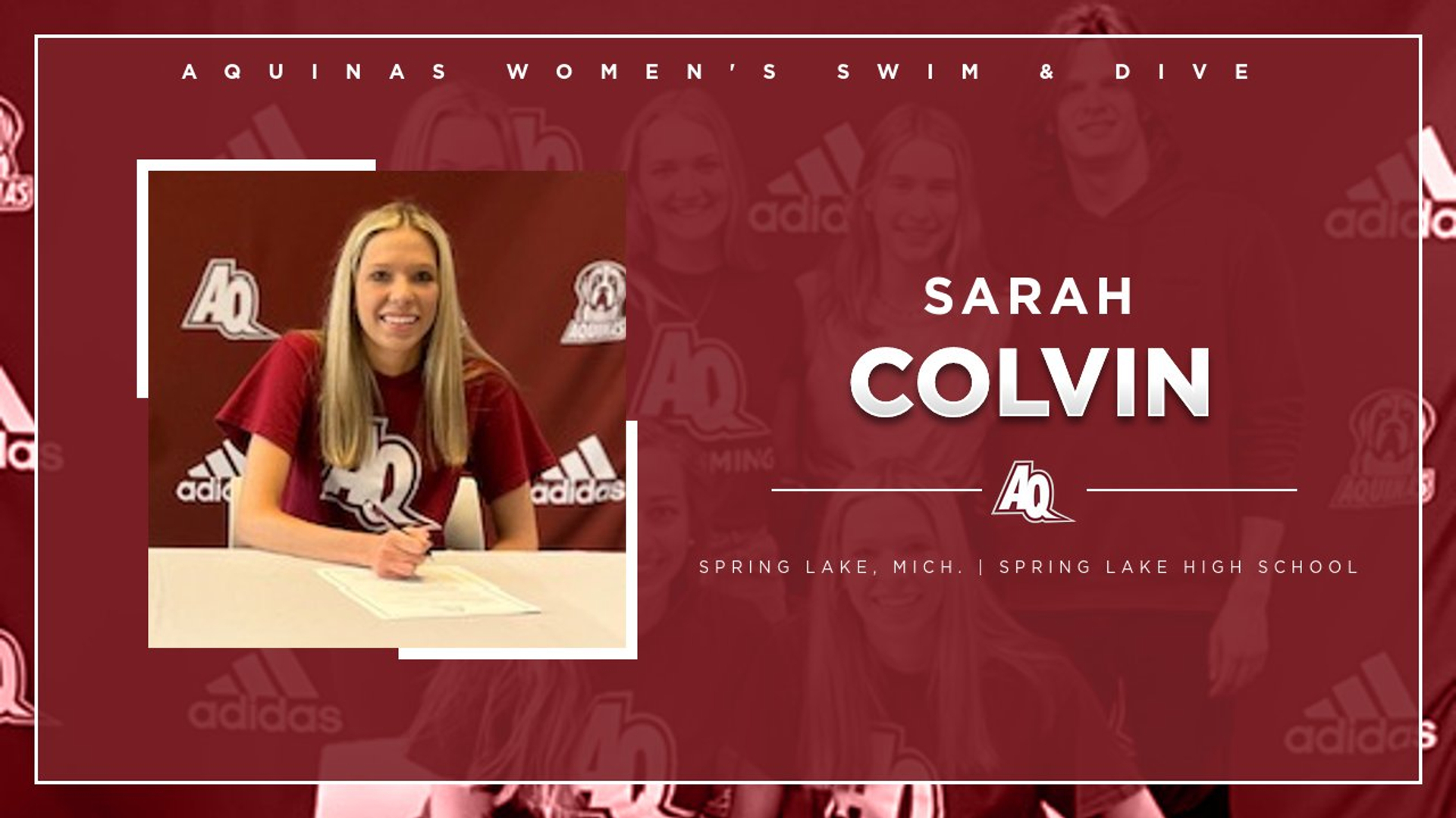 Sarah Colvin Set to Become First Diver For Aquinas Dive Program ...