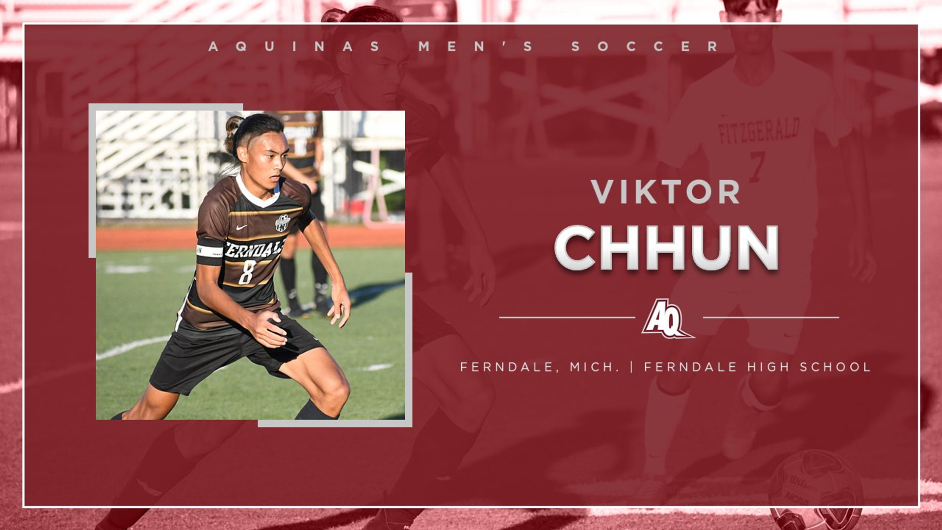 Viktor Chhun Commits to Aquinas Men's Soccer Program - Aquinas College