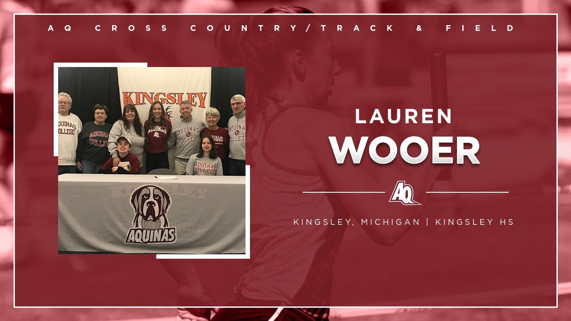 Lauren Wooer Commits to AQ Women's Cross Country and Track & Field ...