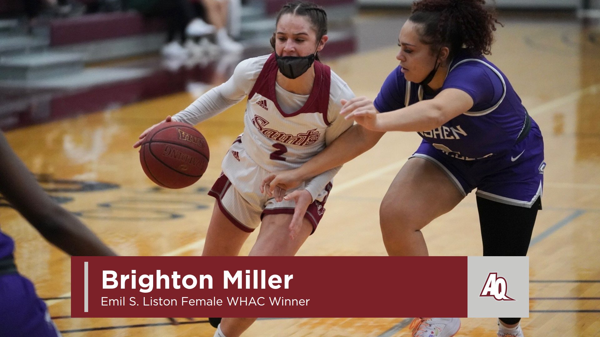 Brighton Miller Named Emil S. Liston Award Winner - Aquinas College