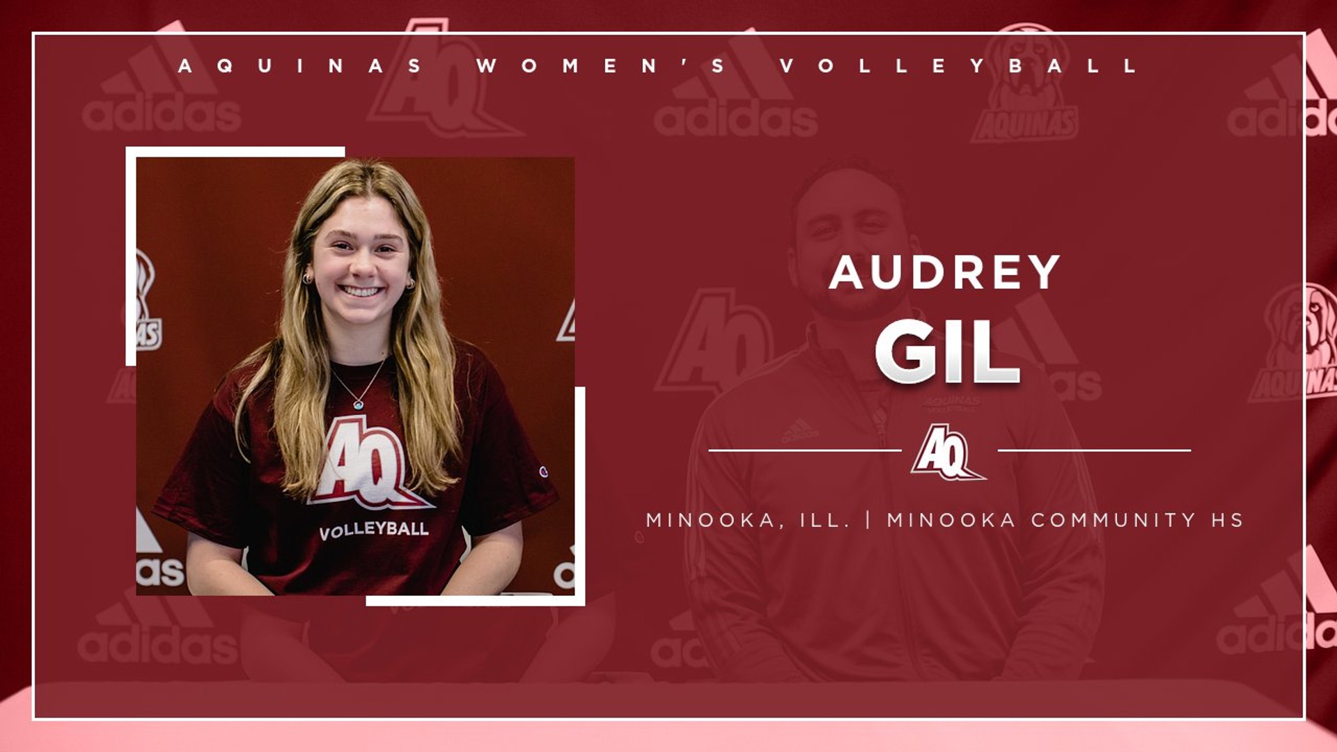 Audrey Gil Commits to AQ Women's Volleyball - Aquinas College