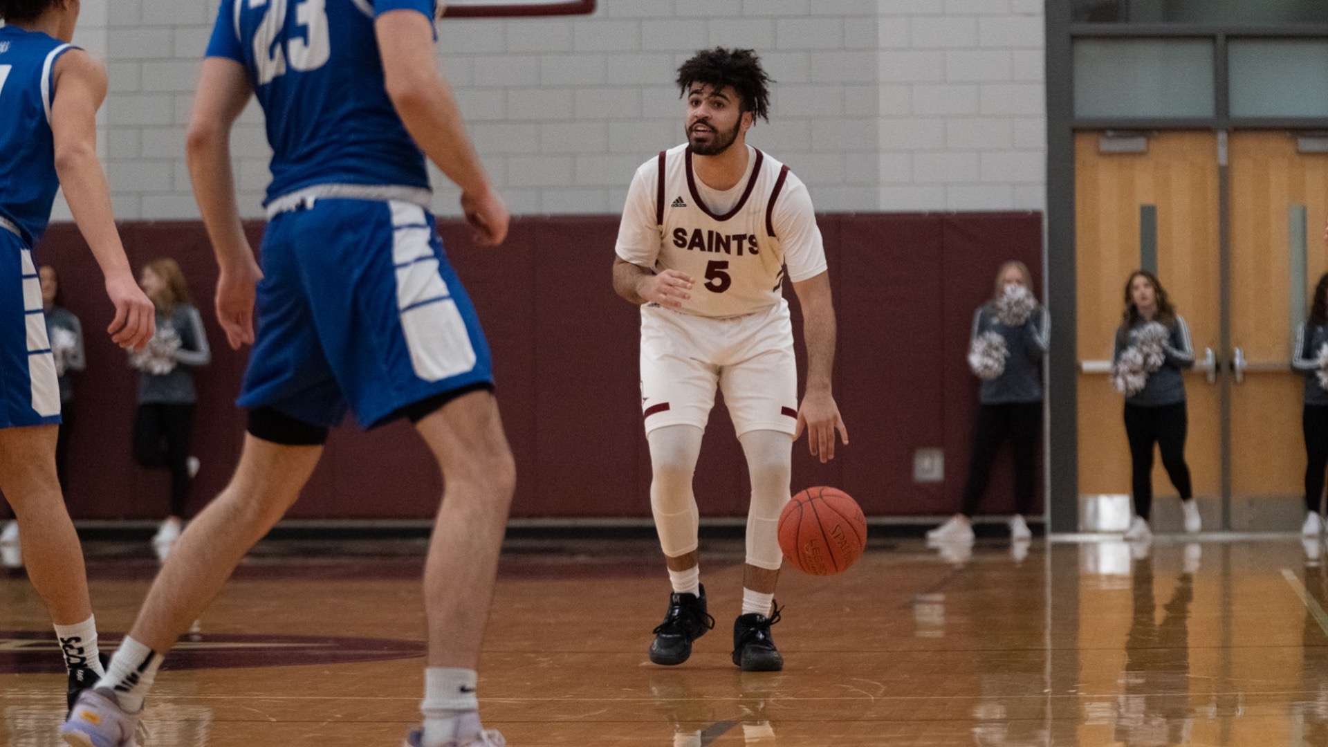 Saints Dominate Cornerstone, Sweep Season Series From Golden Eagles ...