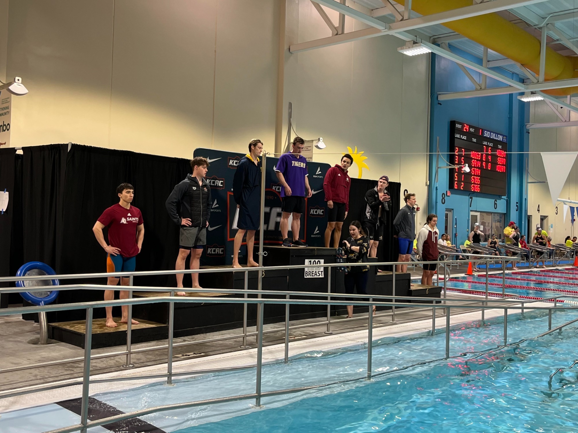 Men's Swim and Dive Continue to Break School Record on Day 2 of KCAC ...