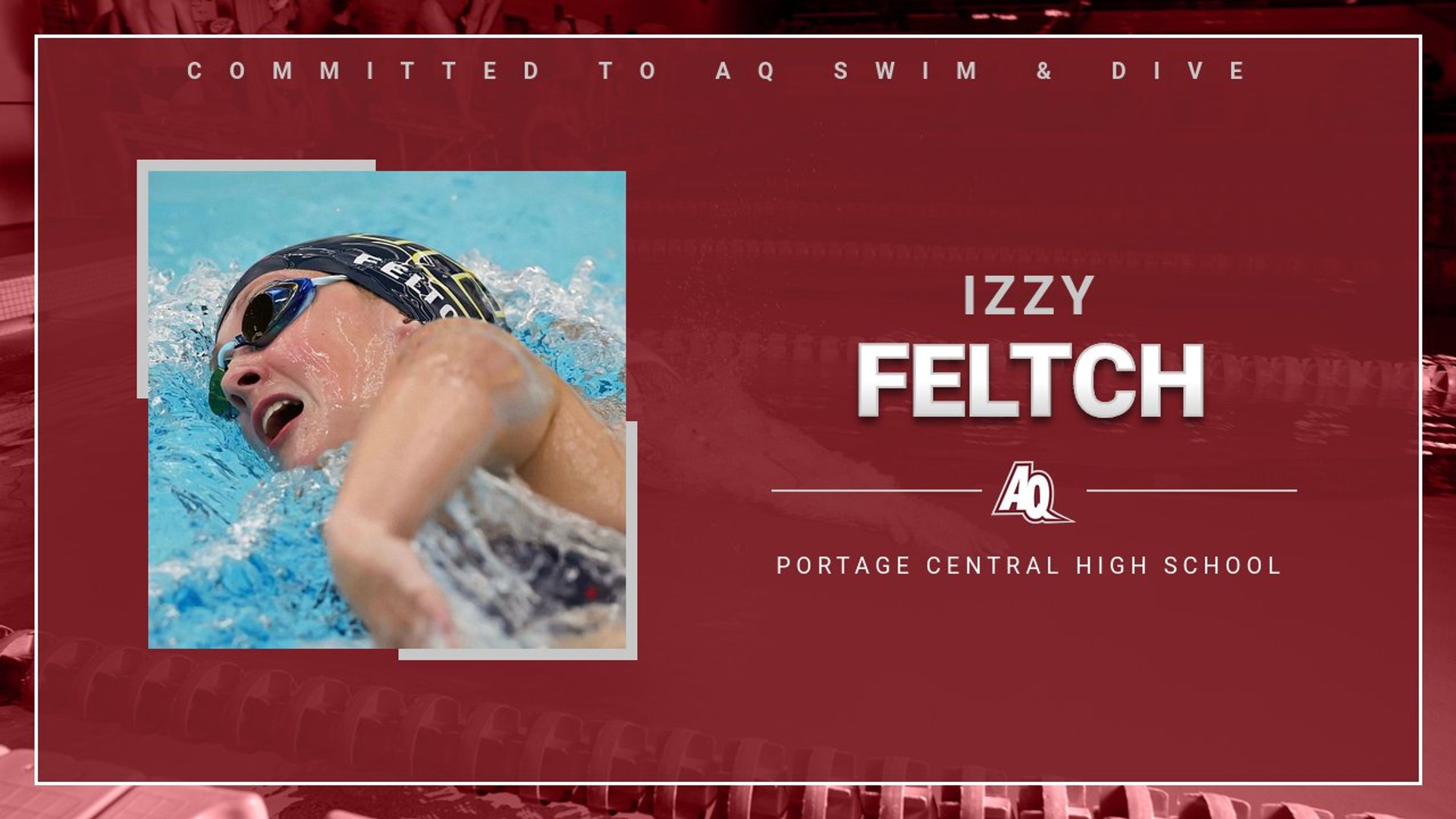 Izzy Feltch Set To Join AQ Swim and Dive - Aquinas College