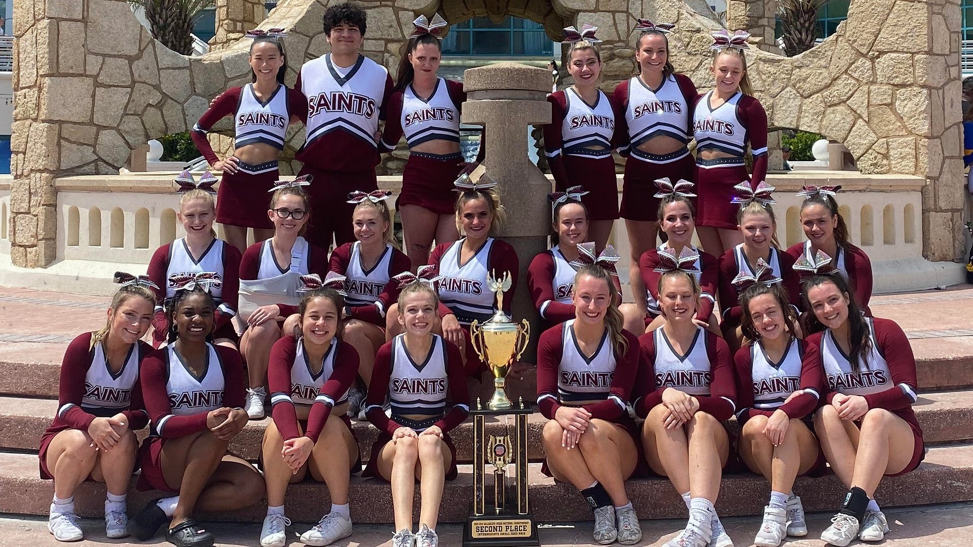 AQ Cheer Secures Second Place at NCA Nationals - Aquinas College