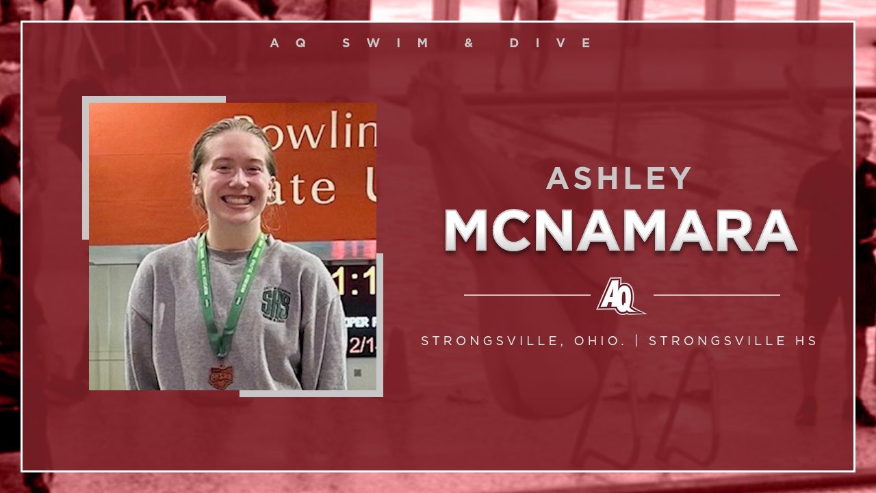 AQ Women's Swim & Dive Announces Signing of Ashley McNamara - Aquinas College