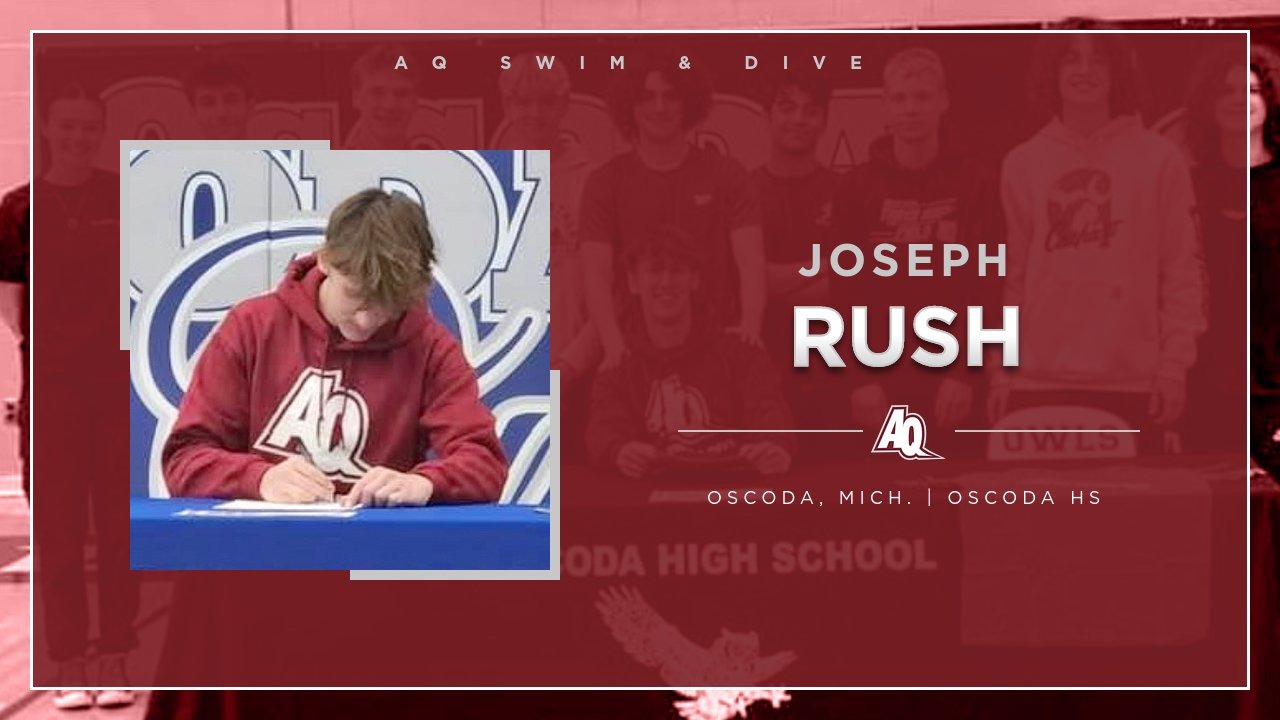 Joseph Rush Joins AQ Men's Swim & Dive Recruiting Class - Aquinas College