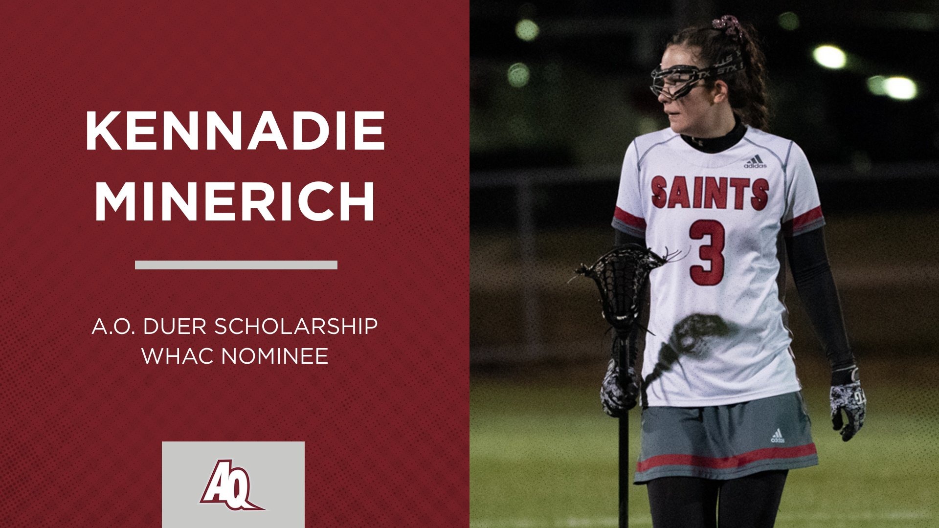 Minerich Chosen as WHAC Nominee for A.O. Duer Award - Aquinas College