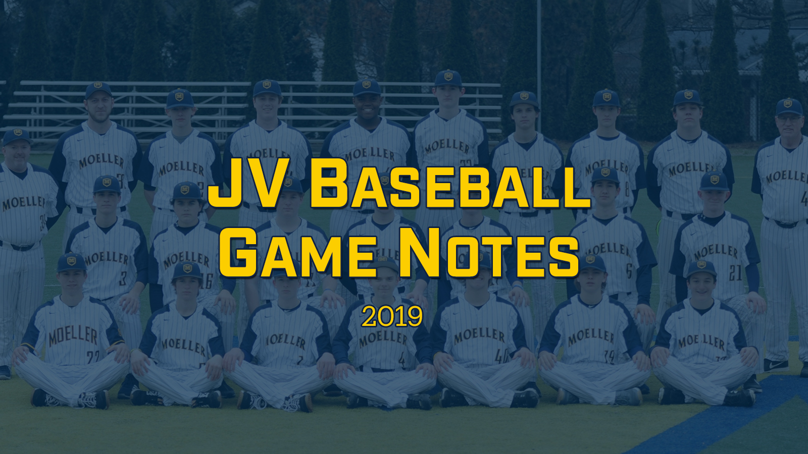 2025 JV Baseball GCL South Champions - Archbishop Moeller Crusaders ...