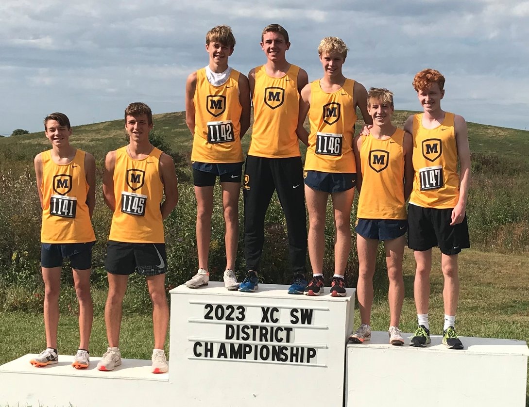 Moeller XC takes 3rd at Districts advancing to Regionals - Archbishop ...