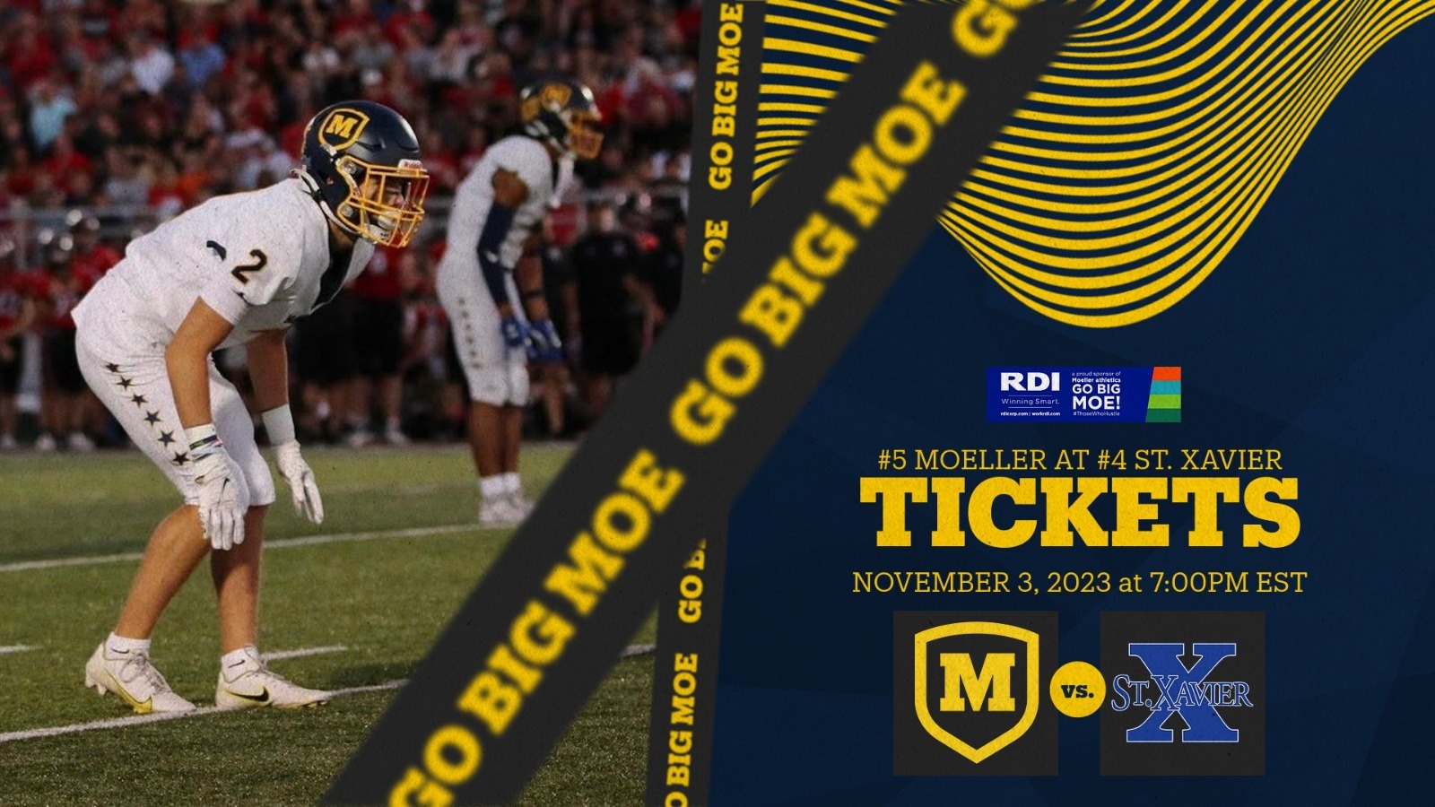 #5 Moeller vs. #4 St. Xavier Tickets - Archbishop Moeller Crusaders ...