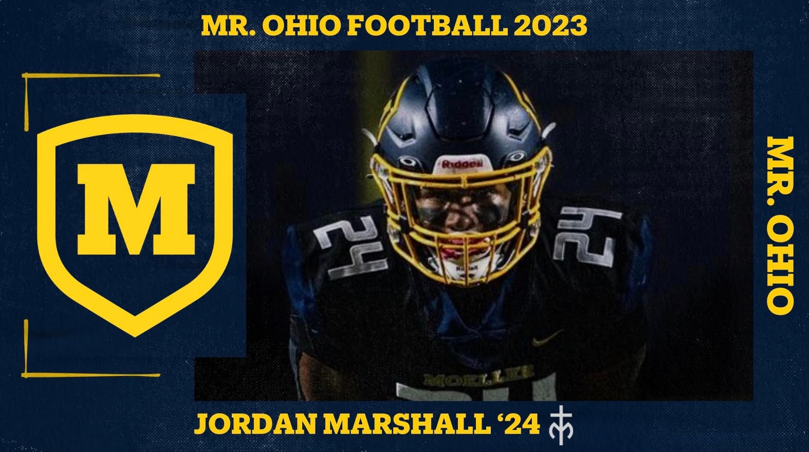 Jordan Marshall '24 named 2023 Ohio Mr. Football - Archbishop Moeller ...