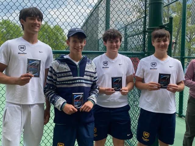 Moeller Tennis finishes 2nd at the GCTCA Tourney - Archbishop Moeller ...
