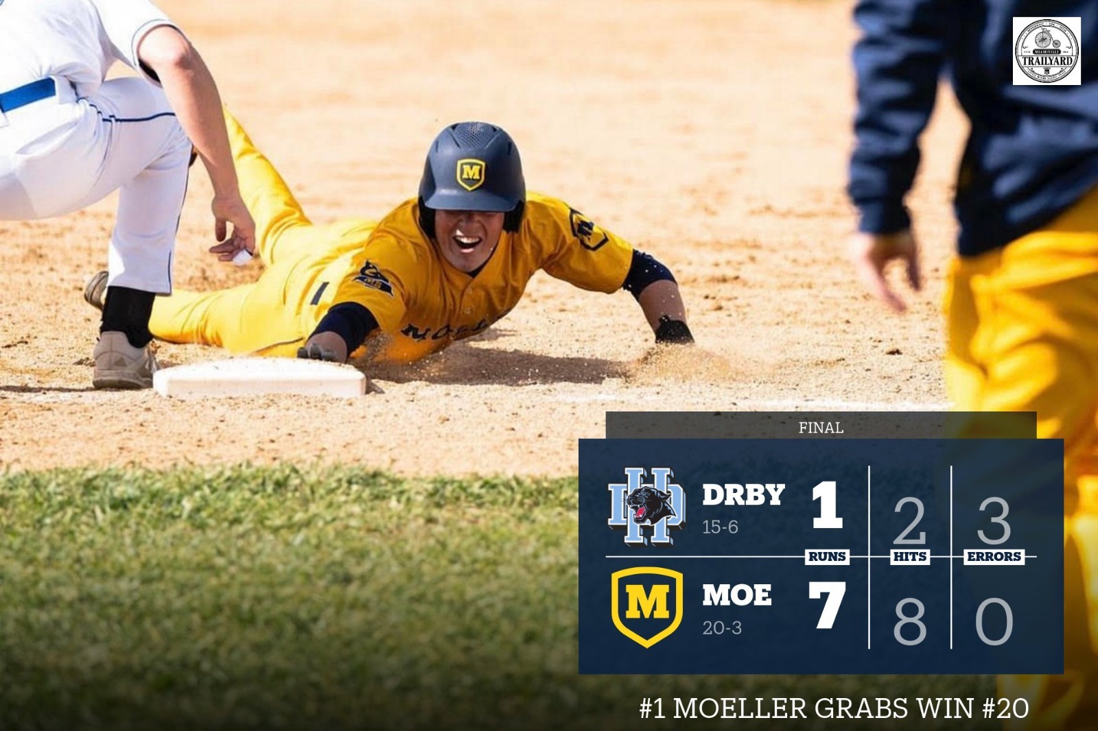 #1 Moeller grabs win #20 - Archbishop Moeller Crusaders Athletics