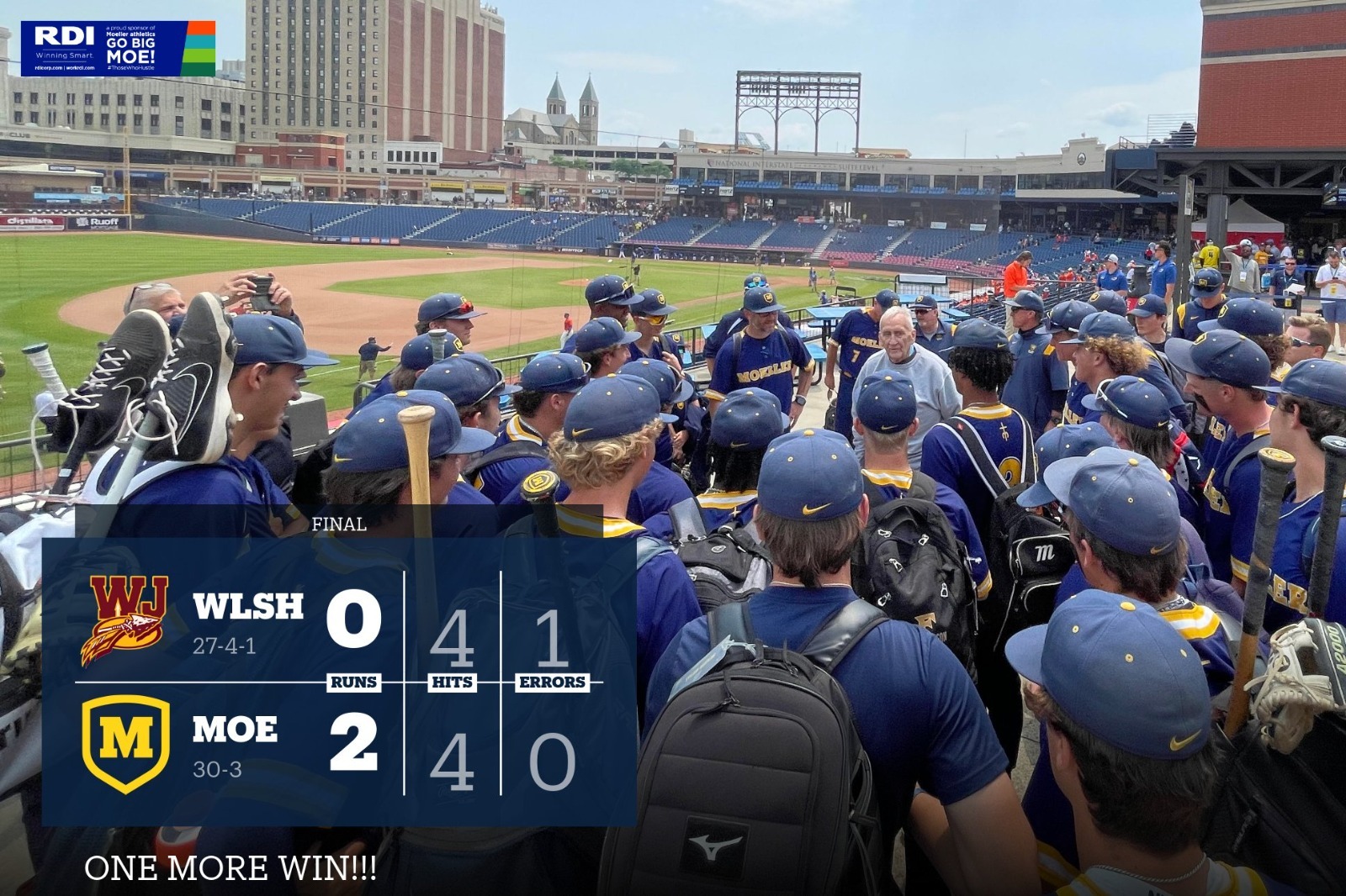 #1 Moeller punches ticket to OHSAA State Final - Archbishop Moeller ...