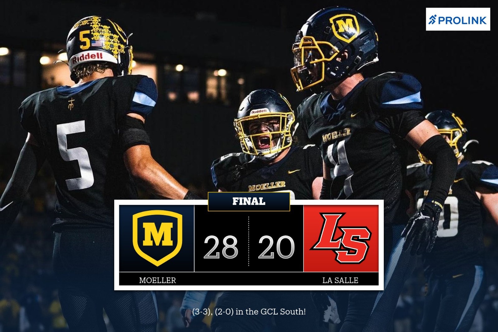 Big Moe stays undefeated in the GCL South - Archbishop Moeller ...
