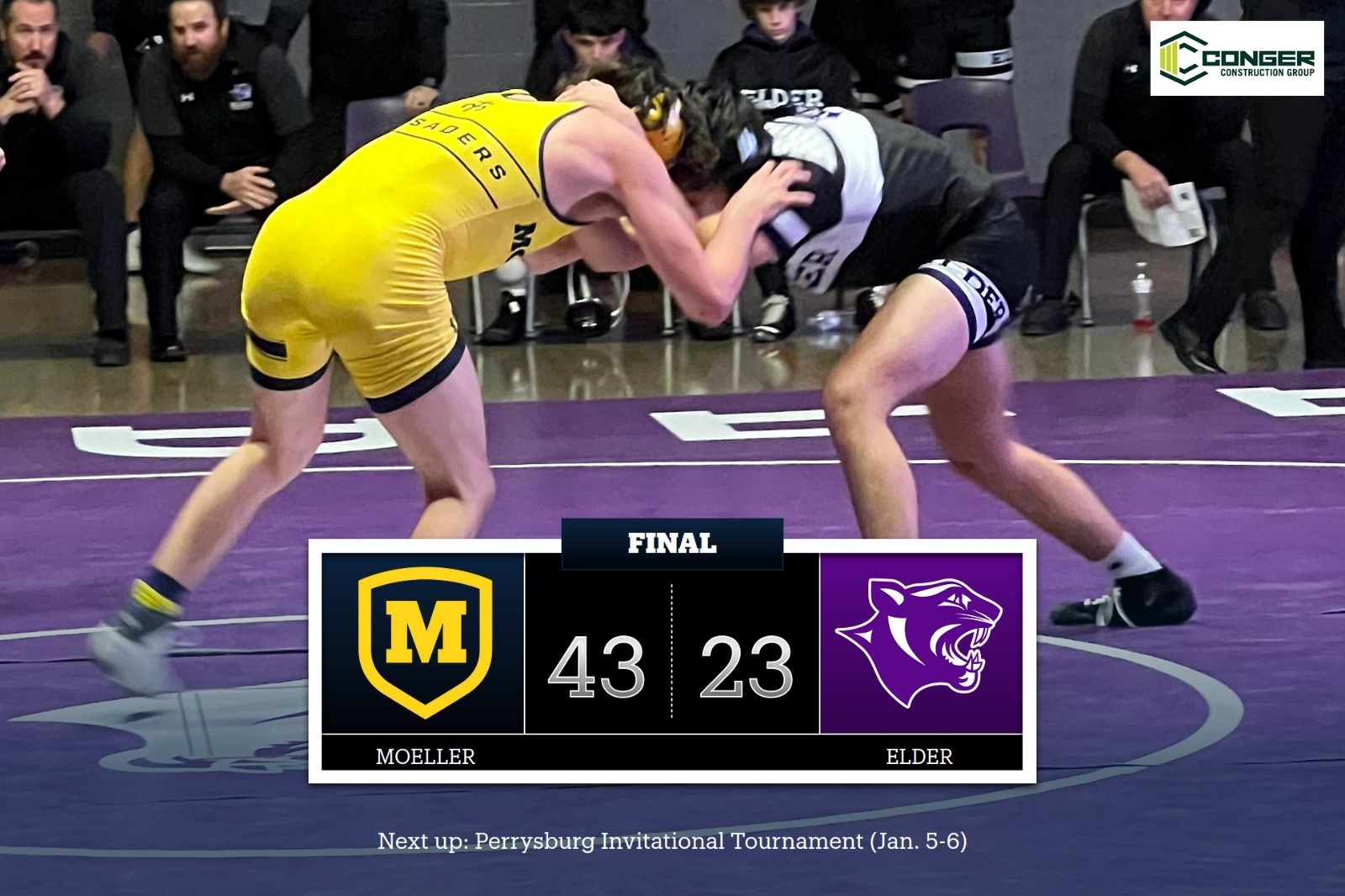 Moeller Wrestling drops Elder in first GCL Dual - Archbishop Moeller ...