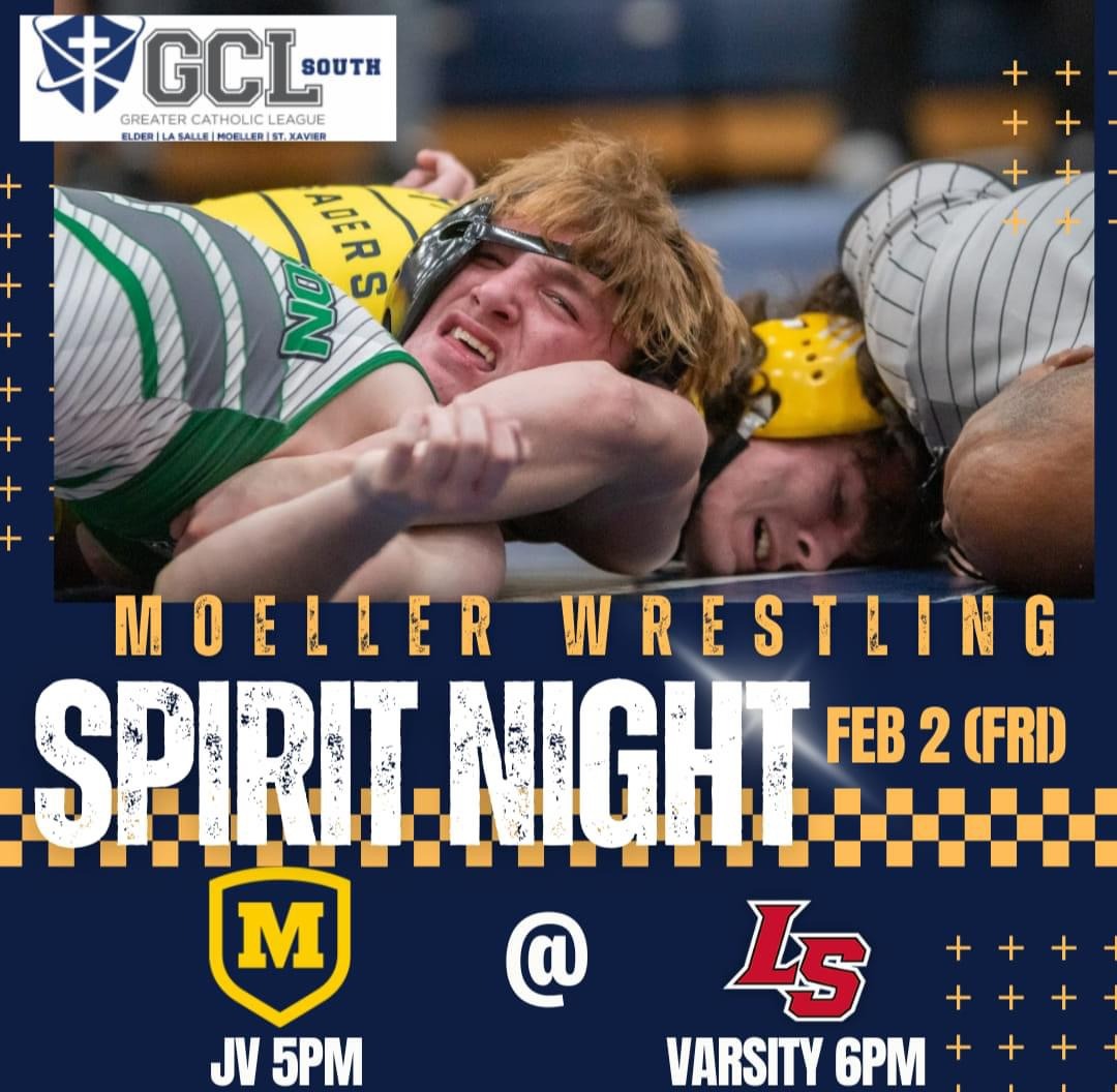 Moeller Wrestling Spirit Night vs. La Salle - Archbishop Moeller ...