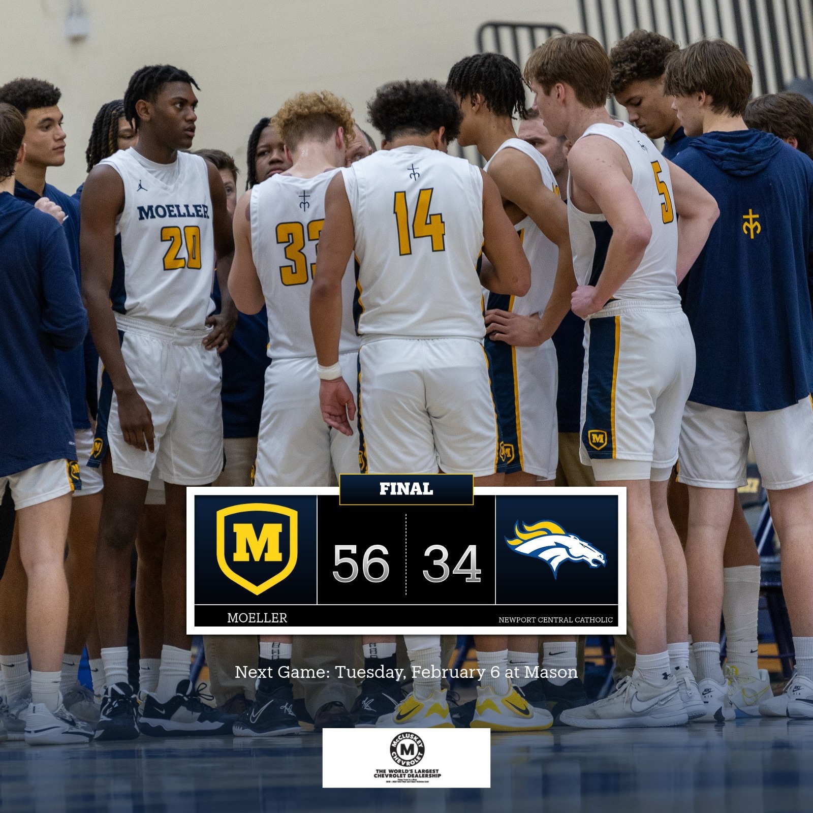 9 straight wins for Moeller Basketball - Archbishop Moeller Crusaders ...