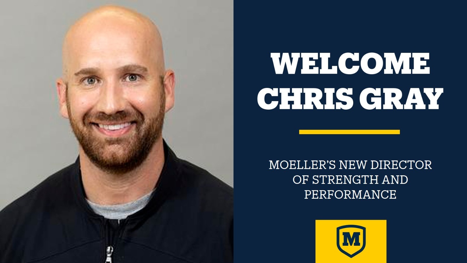 Chris Gray is named Moeller High School's new Director of Strength and ...