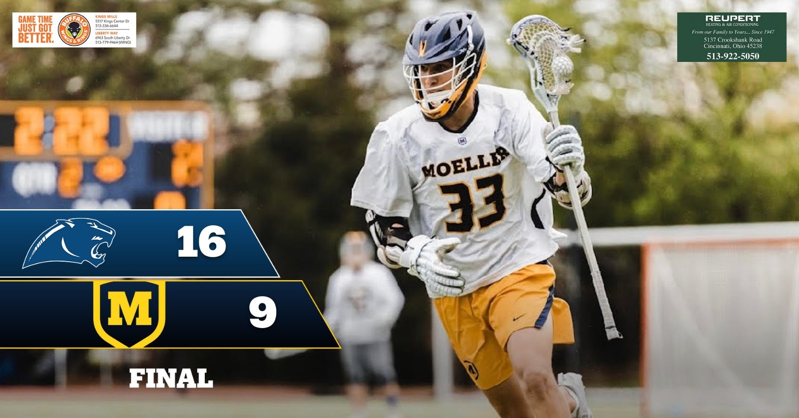 Moeller Lacrosse drops to (1-2) - Archbishop Moeller Crusaders Athletics