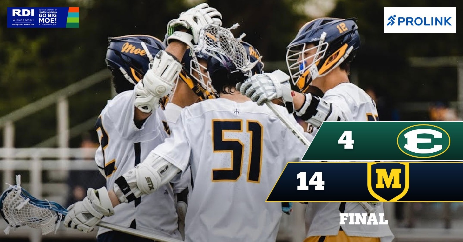 Moeller Lacrosse bounces back vs. St. Edward - Archbishop Moeller Crusaders Athletics