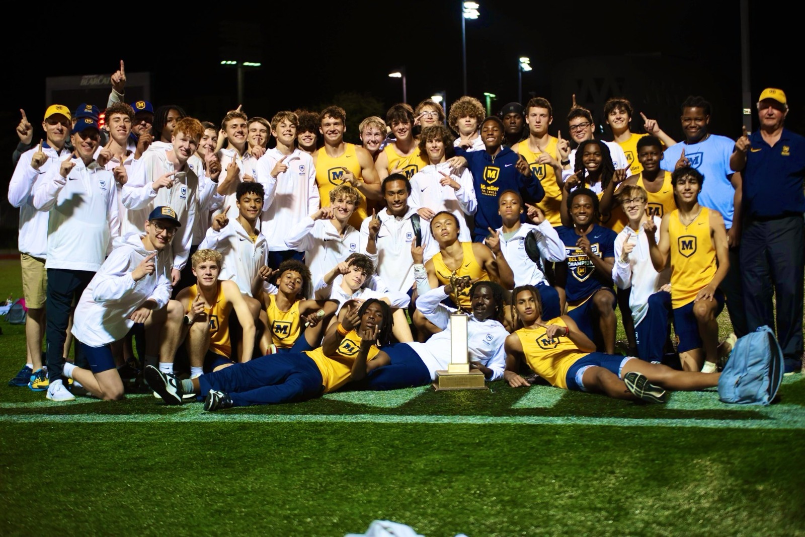 2024 T&F GCL South Champions - Archbishop Moeller Crusaders Athletics