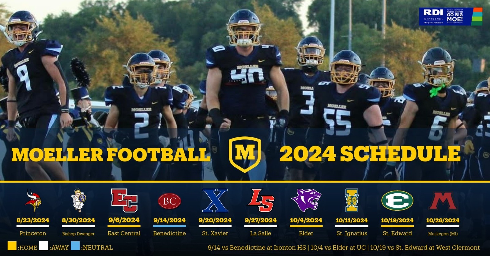 Bert Bathiany introduced as 9th Head Coach in Moeller Football history ...