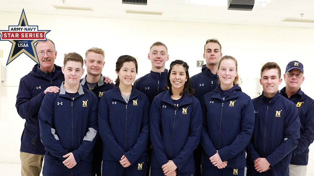 Navy End Nine Year Slide To Take Rifle Star - Army-Navy Game