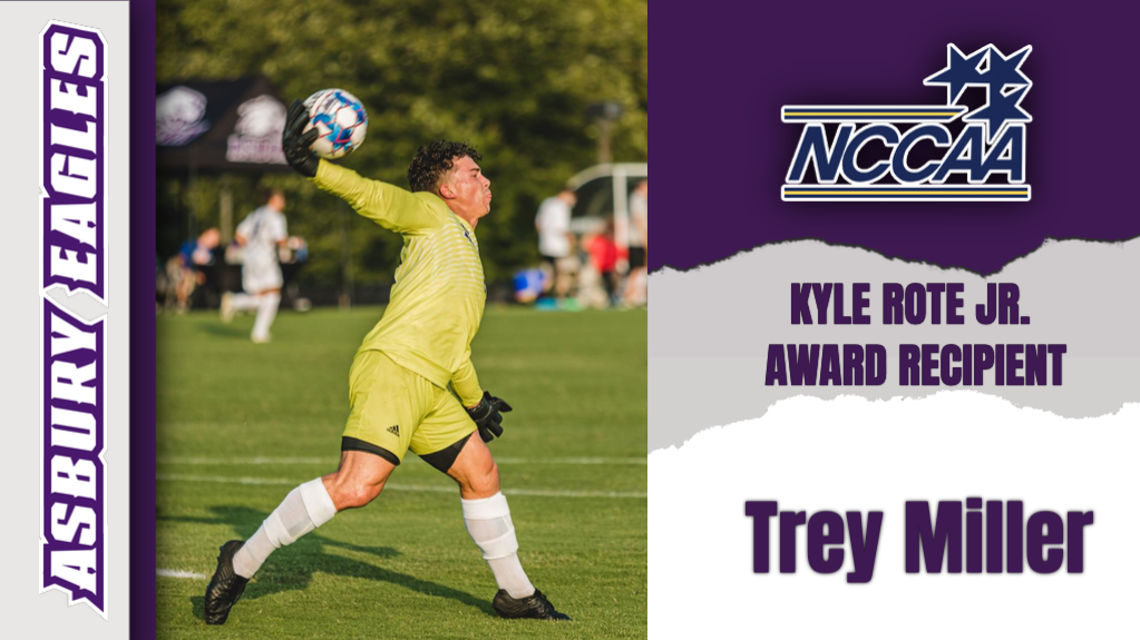 Trey Miller Named 2021 NCCAA Kyle Rote, Jr. Award Recipient - Asbury ...