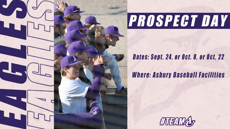 Asbury Baseball Prospect Days | Sept. 24, Oct. 8, Oct. 22 - Asbury ...