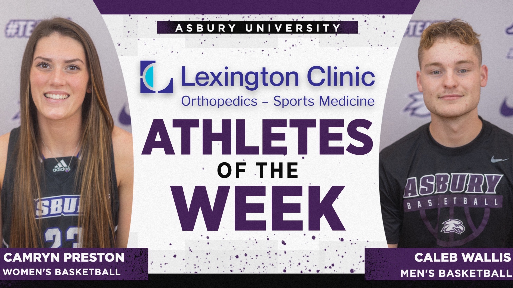 Lexington Clinic Athletes of the Week | Camryn Preston & Caleb Wallis ...