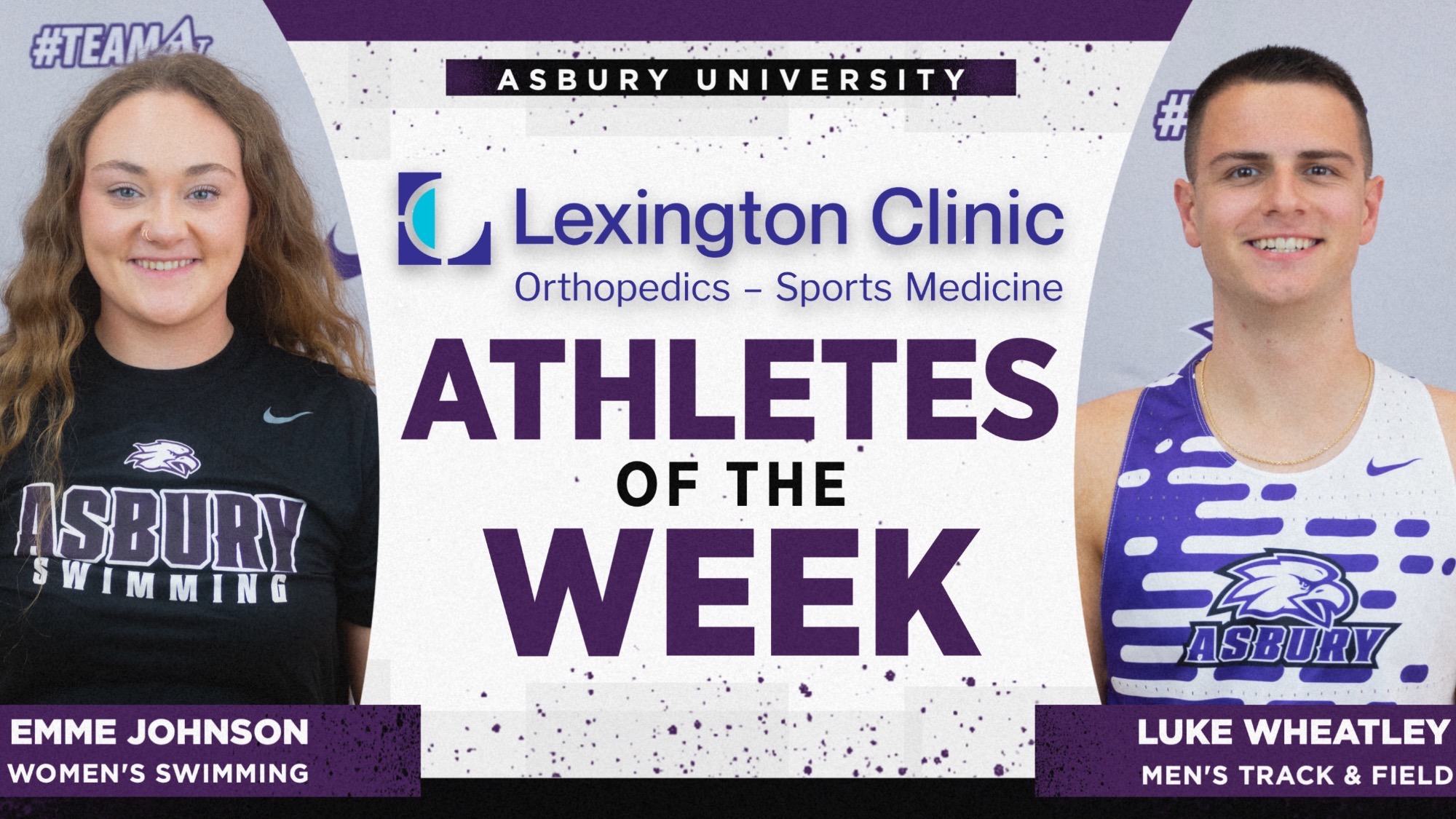 Lexington Clinic Athletes of the Week | Emme Johnson & Luke Wheatley ...