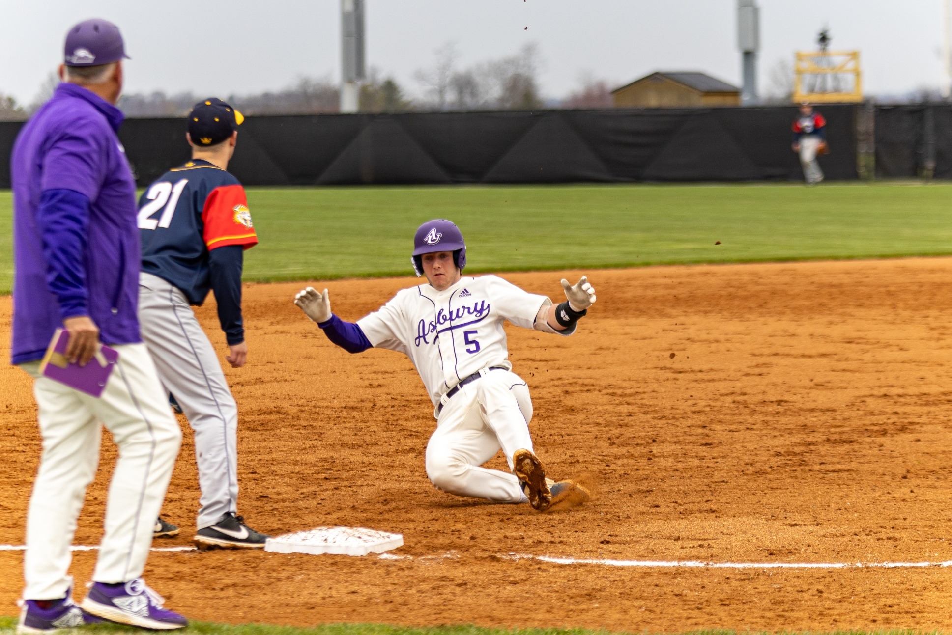 Weaver and Beaman Combined Four Hits Power Eagles Past Maranatha ...