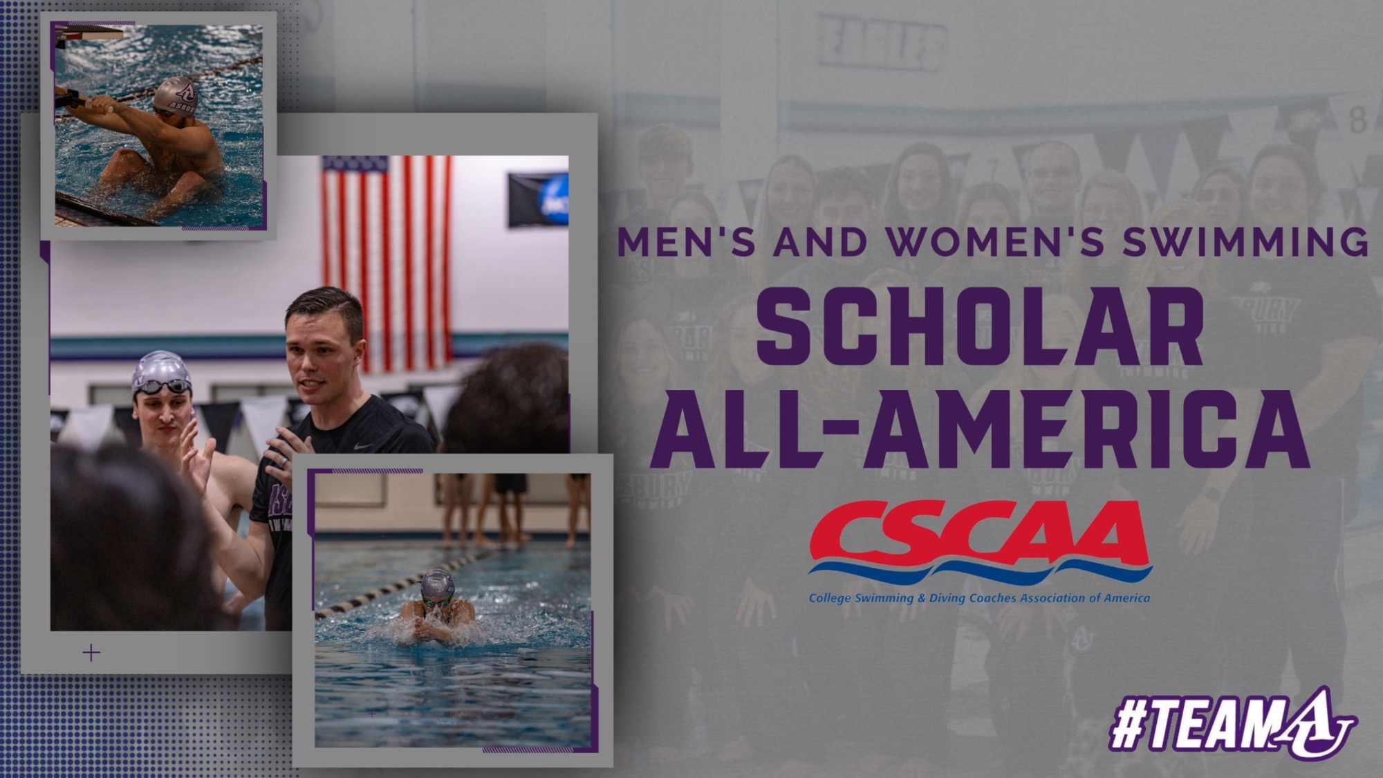 Men's and Women's Swimming Recognized with CSCAA Awards - Asbury University
