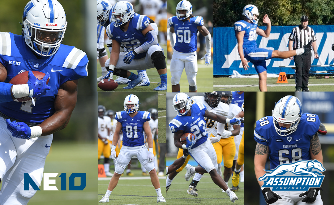 Exum-Strong Named NE10 MVP, Football Puts Seven Players On All ...