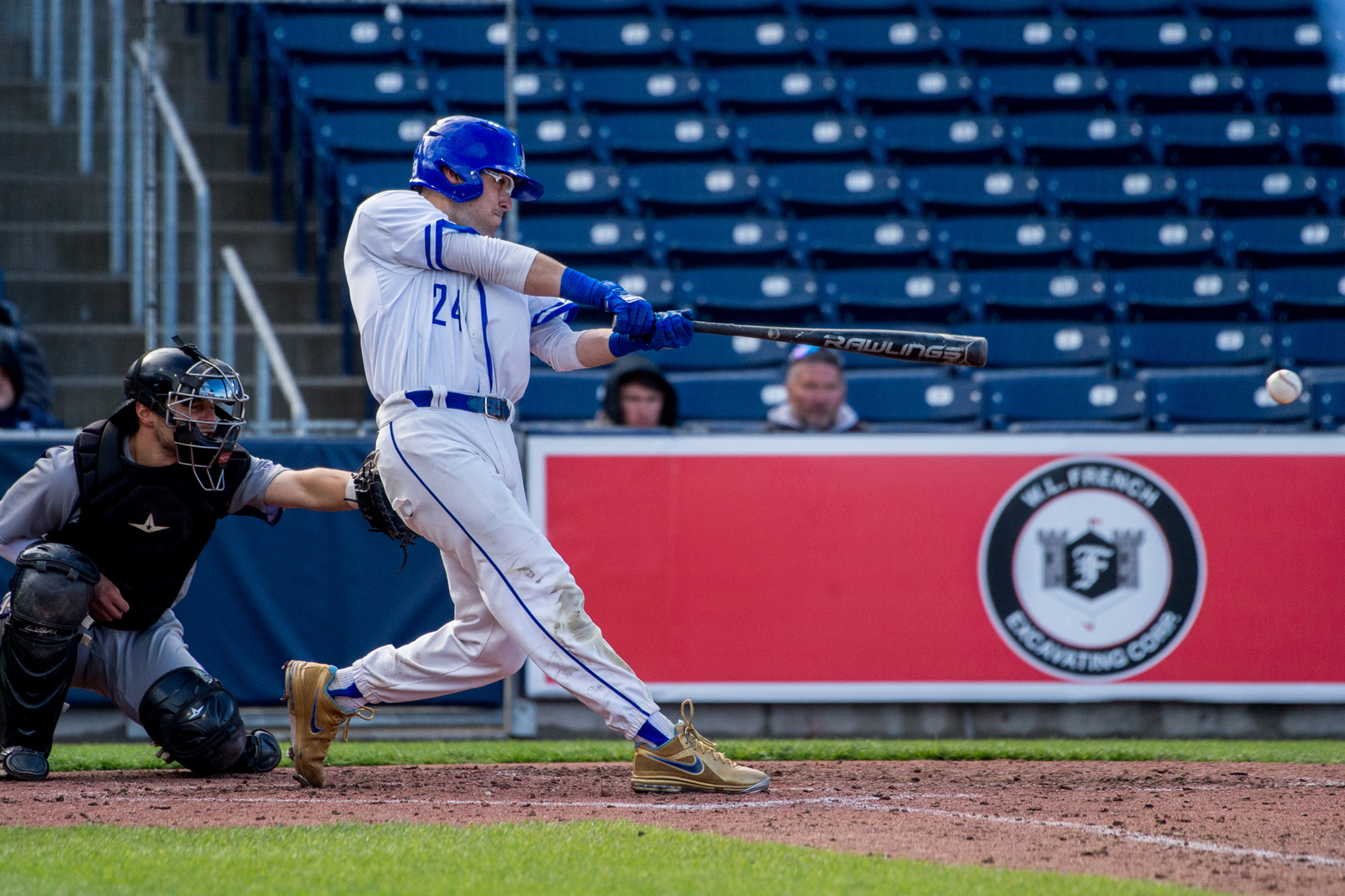 Baseball Falls To Stonehill In Extra Inning Thriller At Polar Park ...