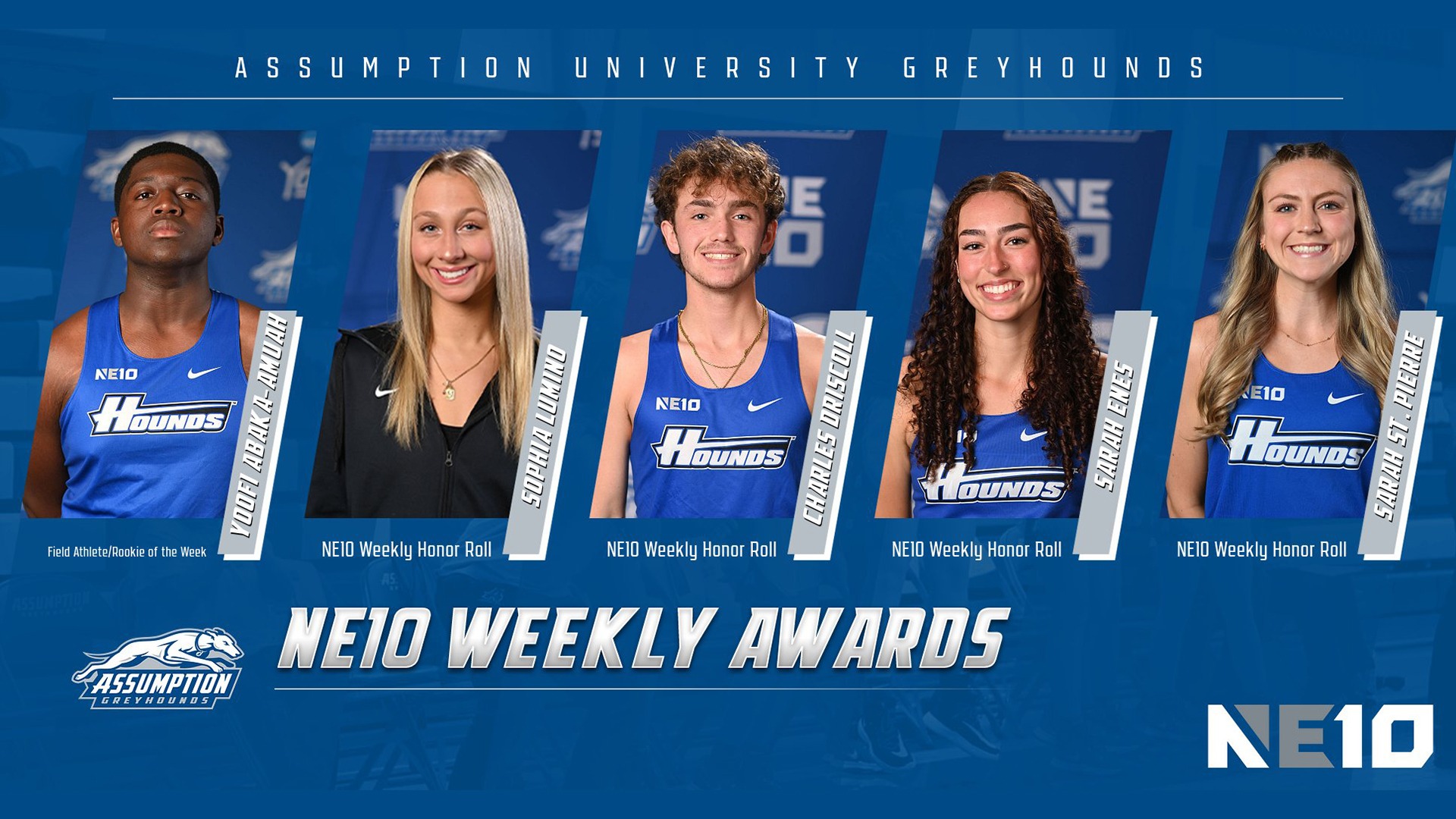 Abaka-Amuah Makes it Four-Straight NE10 Rookie of the Week Honors ...