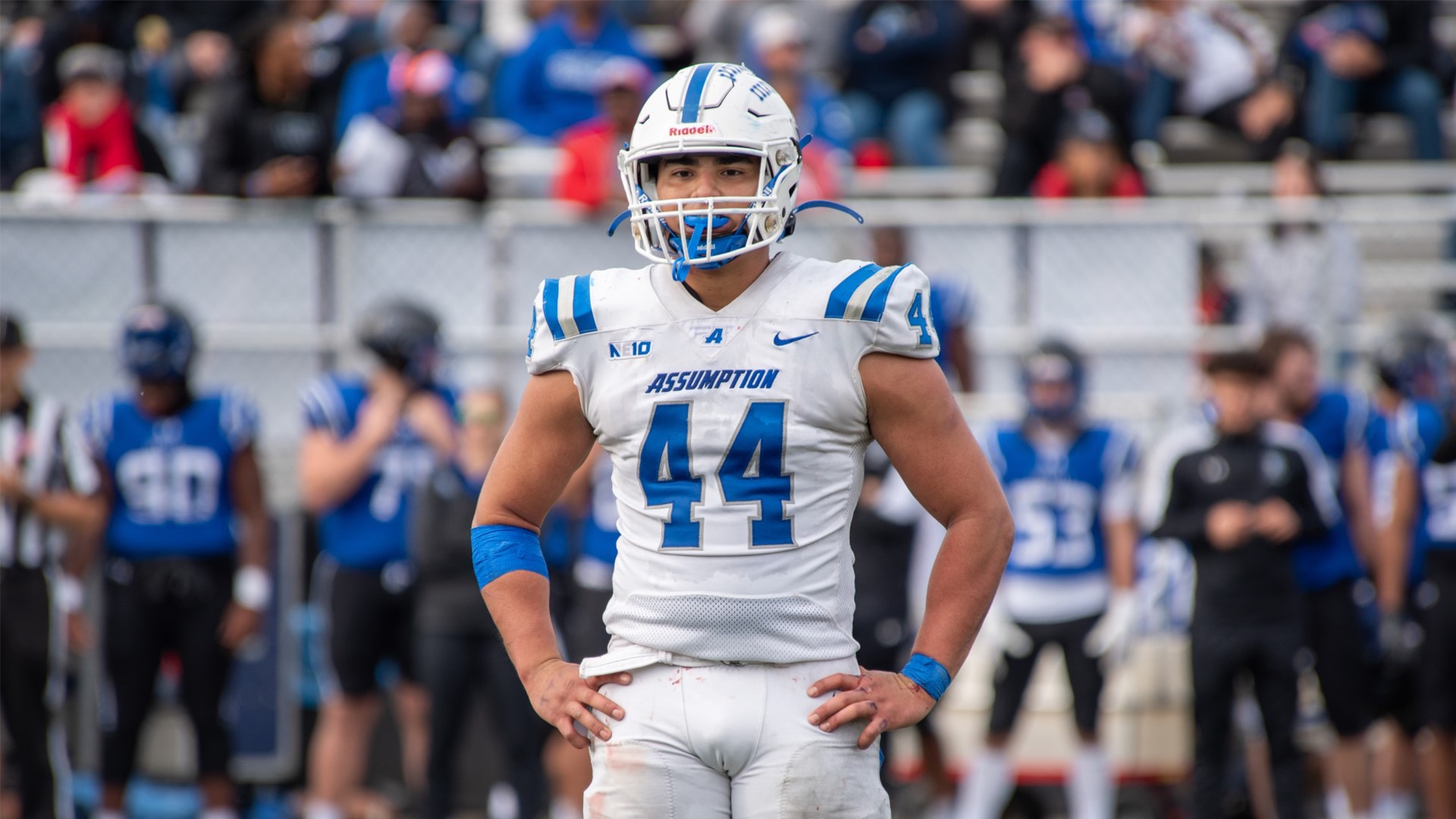 Football drops road contest at Bentley - Assumption University